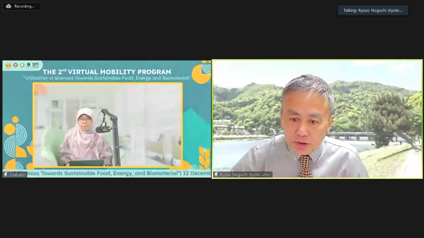 The 2nd Virtual Mobility Program, Kolaborasi Internasional Berfokus untuk Pemanfaatan Biomassa ...